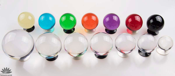 Clear & Colored Acrylic Contact Balls – Renegade Juggling